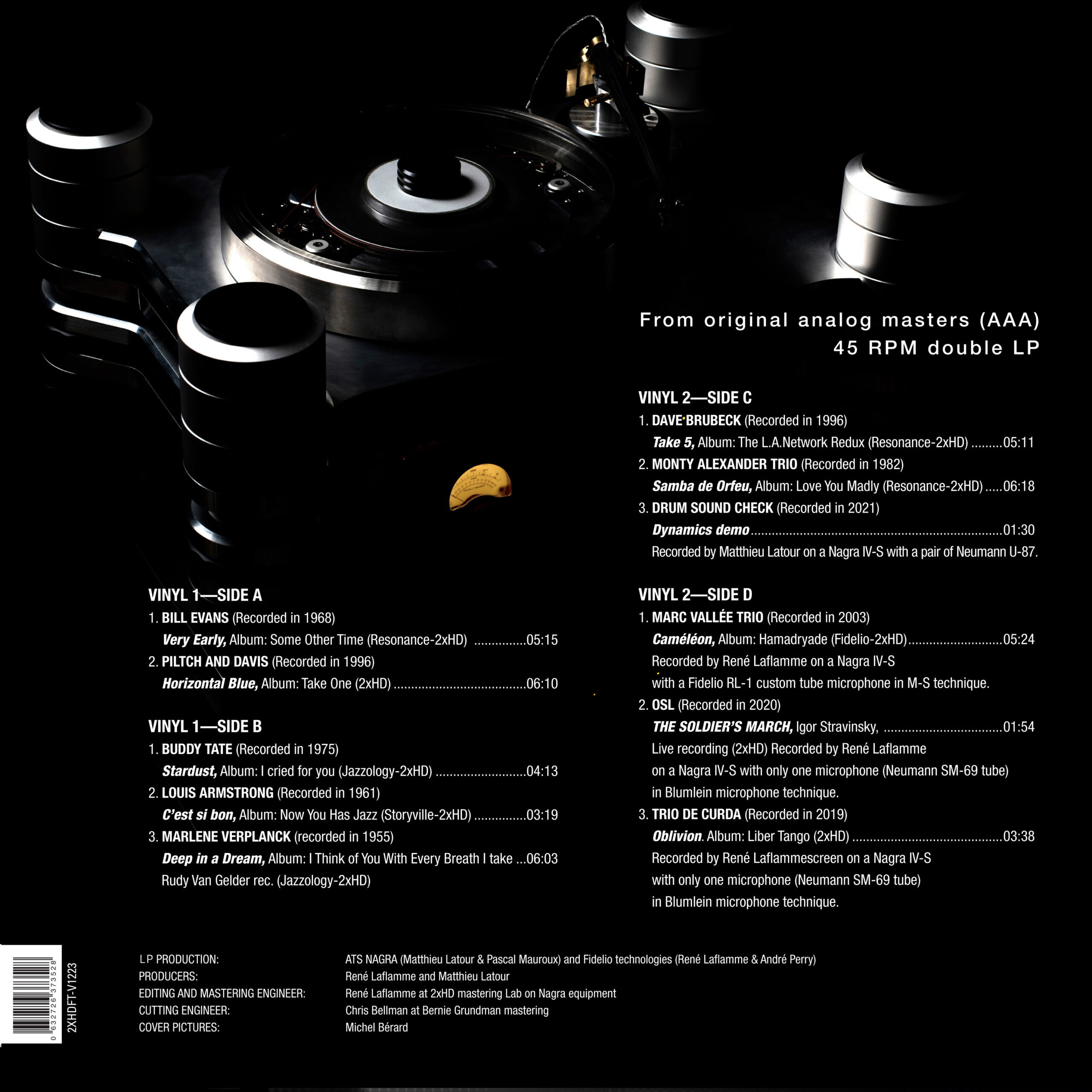 Nagra 70th Anniversary Collection (45 rpm 200g Vinyl) - NativeDSD Music